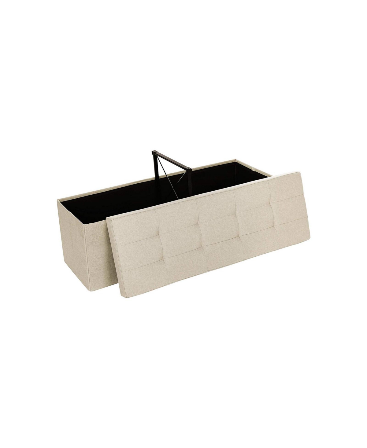 Click here for Folding Storage Ottoman Bench with Divider and Lid... prices