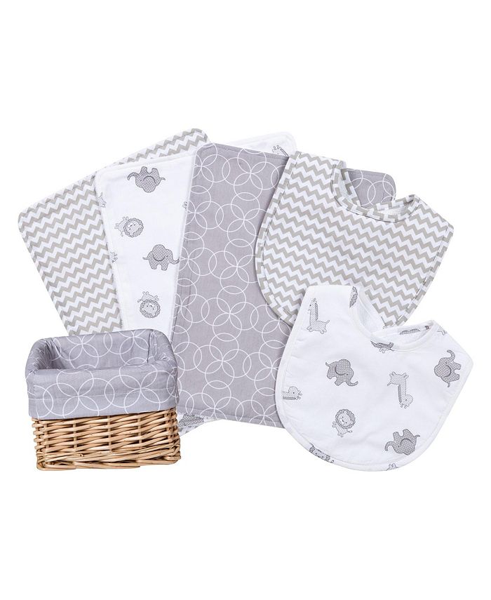 Trend Lab 7 Piece Feeding Gift Set - Jungle, Safari - Macy's