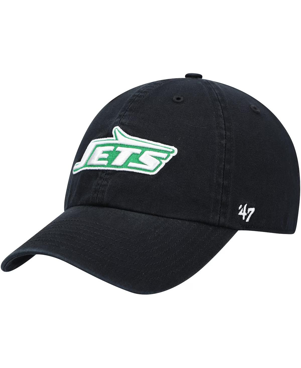 Click here for 47 Brand Mens Black New York Jets Legacy Adjustabl... prices