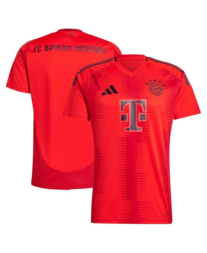 adidas Men's Red Bayern Munich 2024/25 Home Replica Jersey - Macy's