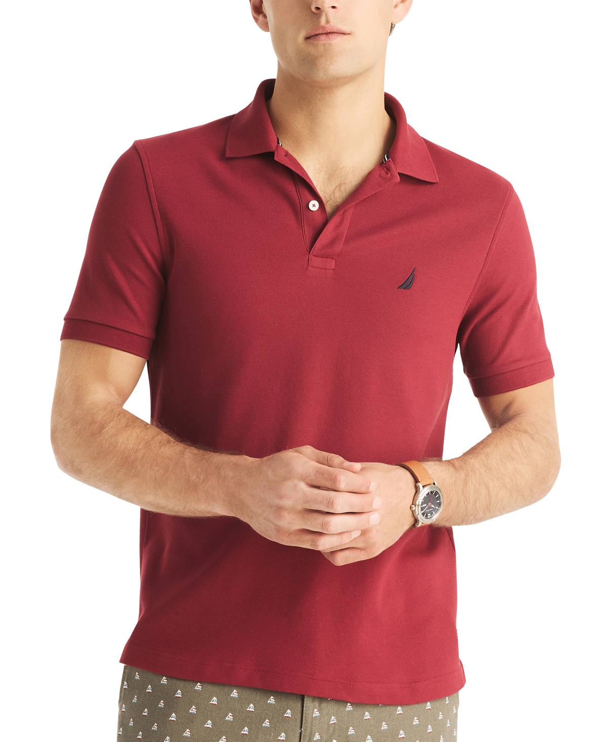 Click here for Nautica Mens Classic-Fit Performance Deck Polo Shi... prices