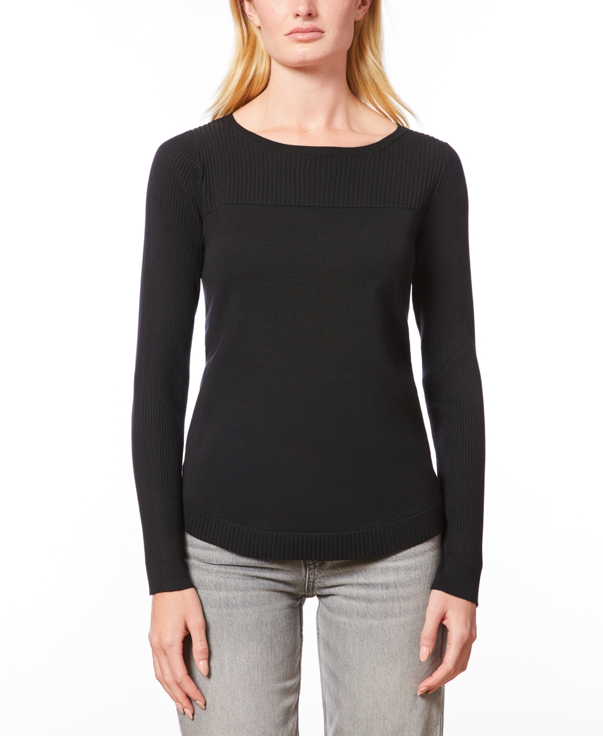 Click here for Melissa Paige Womens Petite Boat Neck Long-Sleeve... prices