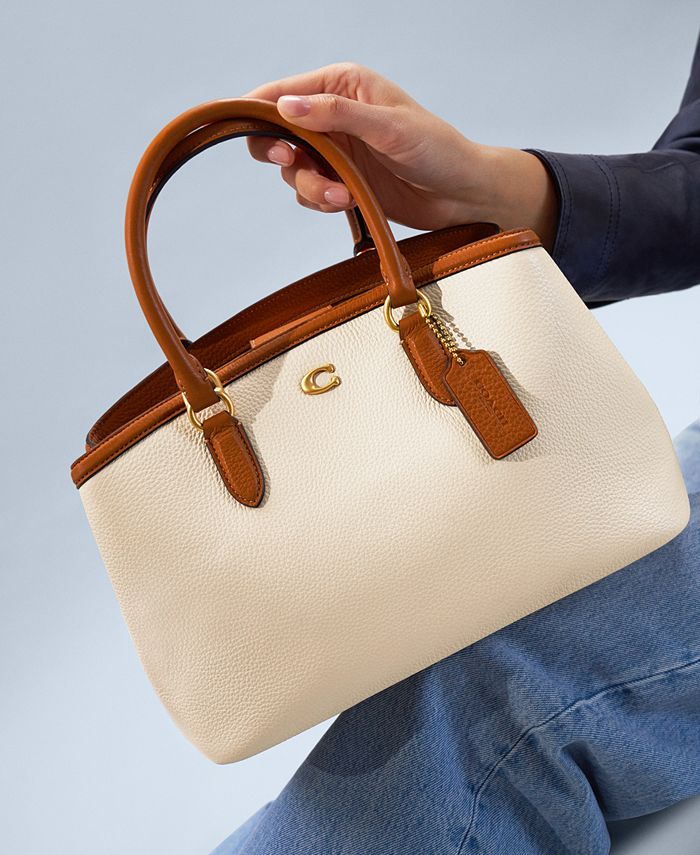 COACH Legacy Medium Pebbled Leather Carryall 28 - Macy's