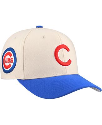 Mitchell & Ness Men's Cream Chicago Cubs Pro Crown Adjustable Hat - Macy's