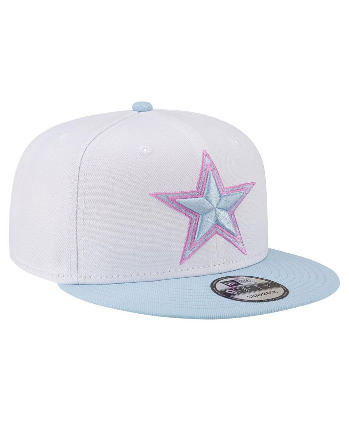New Era Men's White/Light Blue Dallas Cowboys 2-Tone Color Pack 9FIFTY ...