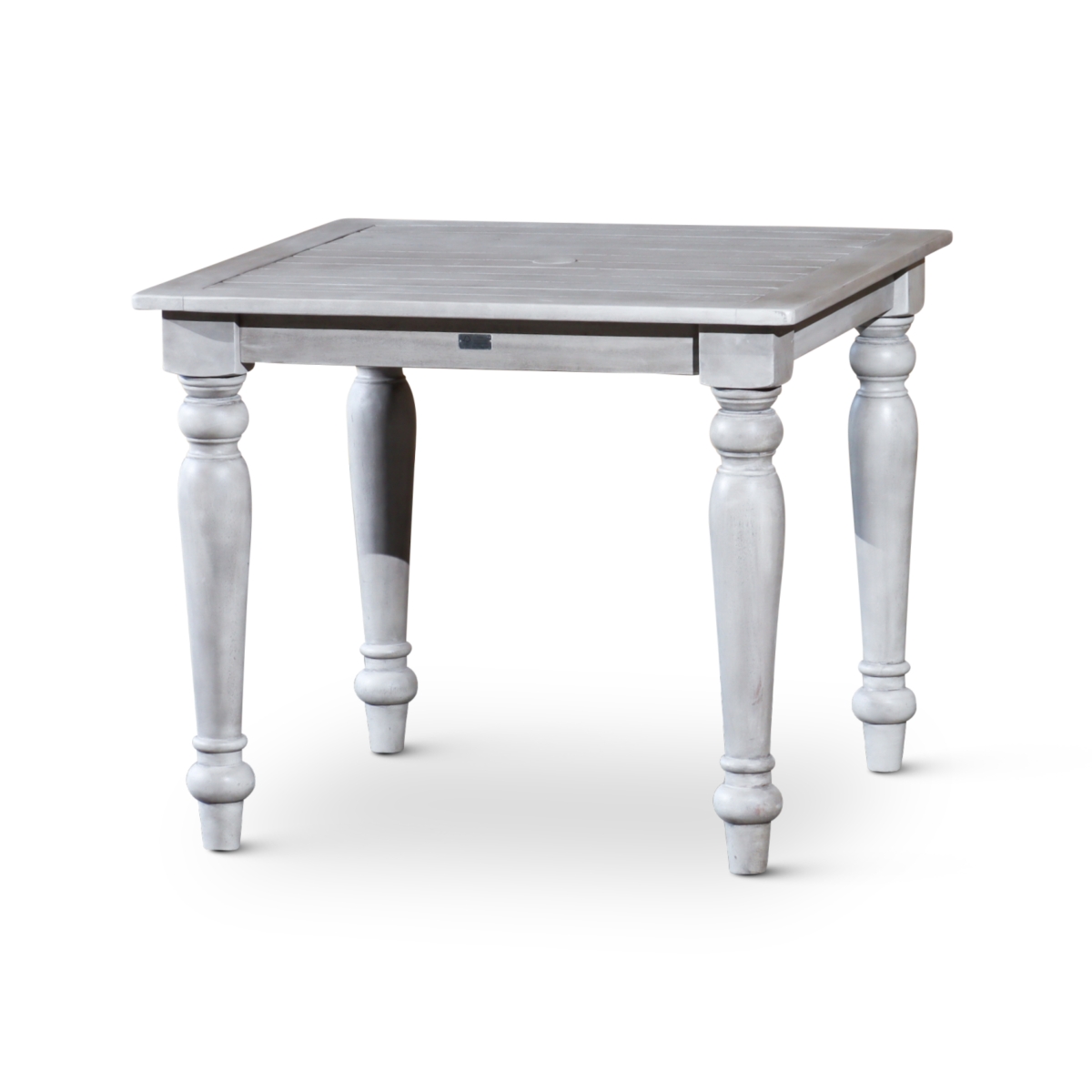 Click here for Simplie Fun Square Dining Table - Silver+grey prices