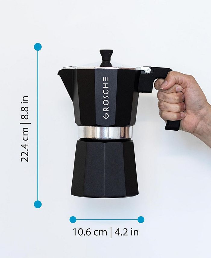 GROSCHE Milano Cafe Bliss: Moka Pot Frother Duo - Macy's