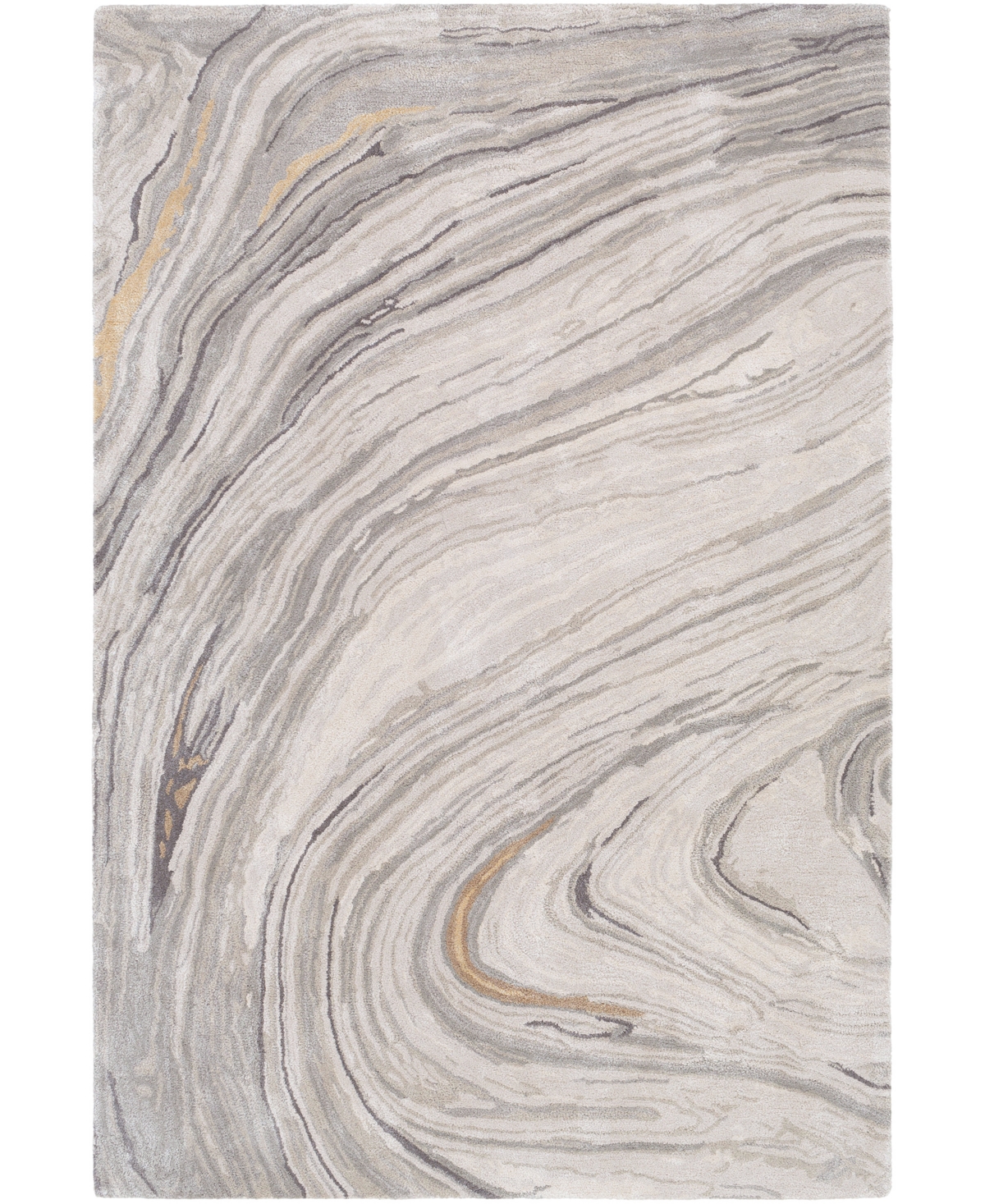 Click here for Surya Kavita 23252 6x9 Area Rug - Silver prices