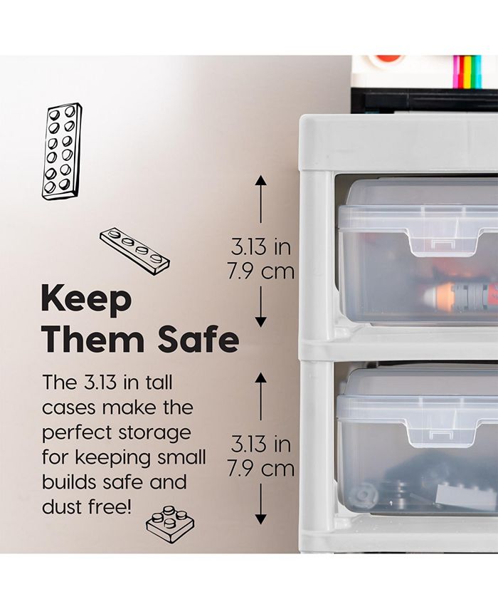 IRIS USA Fits 12" x 12" Paper 3-Tier Scrapbook Storage Unit with ...