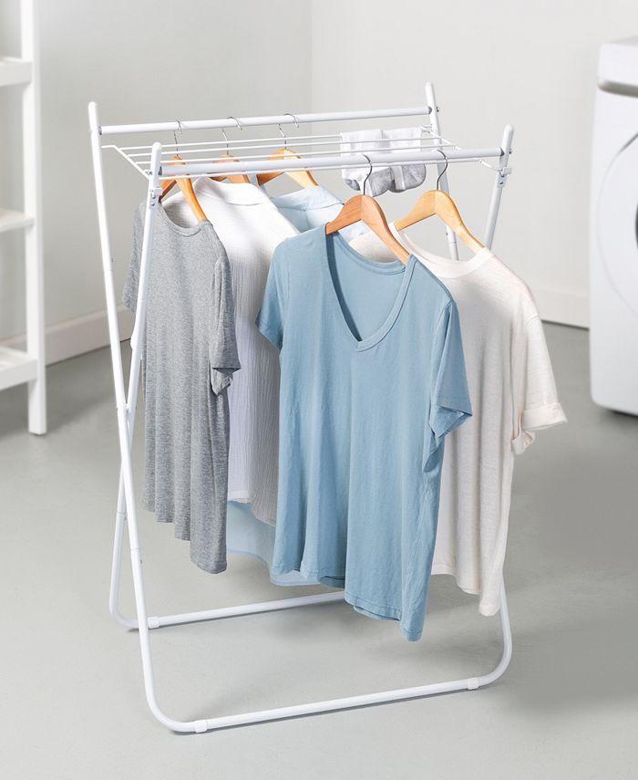 Honey Can Do White Metal Collapsible Clothes Drying Rack - Macy's