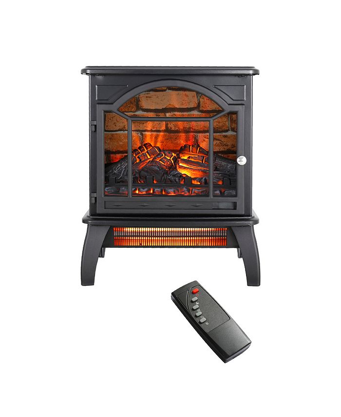 Simplie Fun 18 Inch 3D Infrared Electric Stove With Remote Control - Macy's