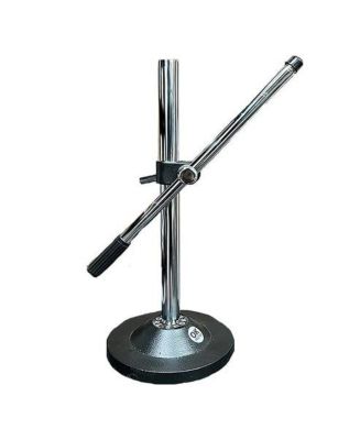 5 Core Desk Microphone Stand • Height & Angle Adjustable Desktop Table ...