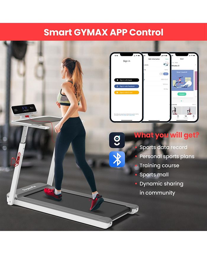 Costway 3HP Running Machine Folding Treadmill - Macy's