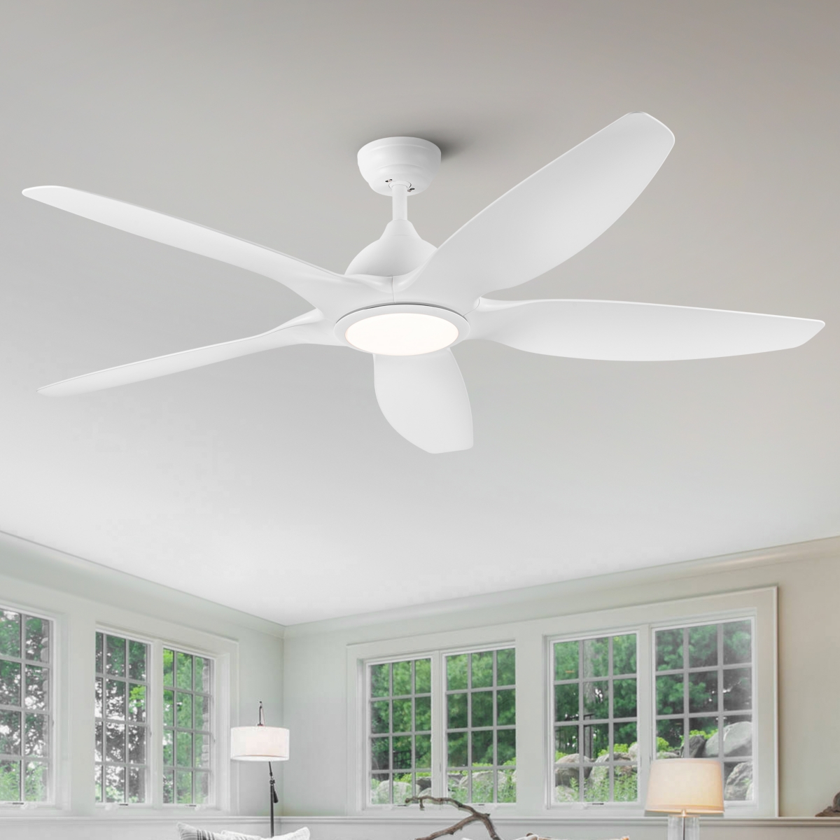 Click here for Streamdale Modern 60 In Integrated Led Ceiling Fan... prices