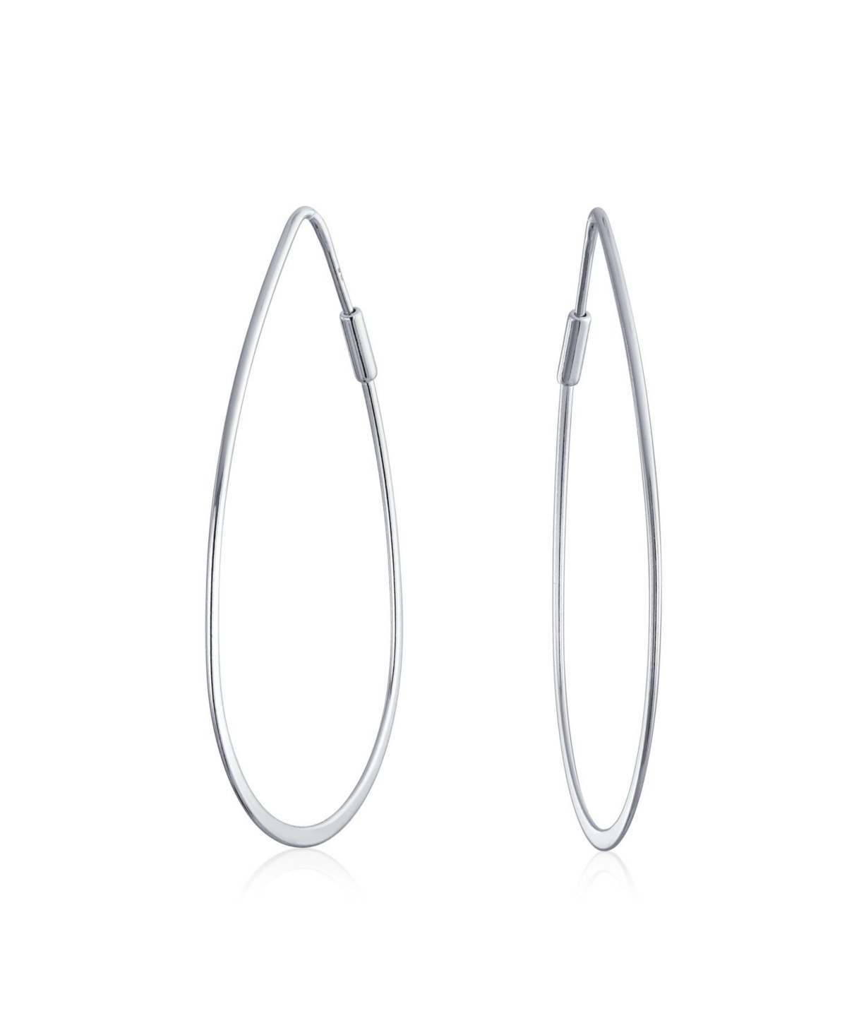 Click here for Bling Jewelry Boho Minimalist Hoop Huggie Earrings... prices