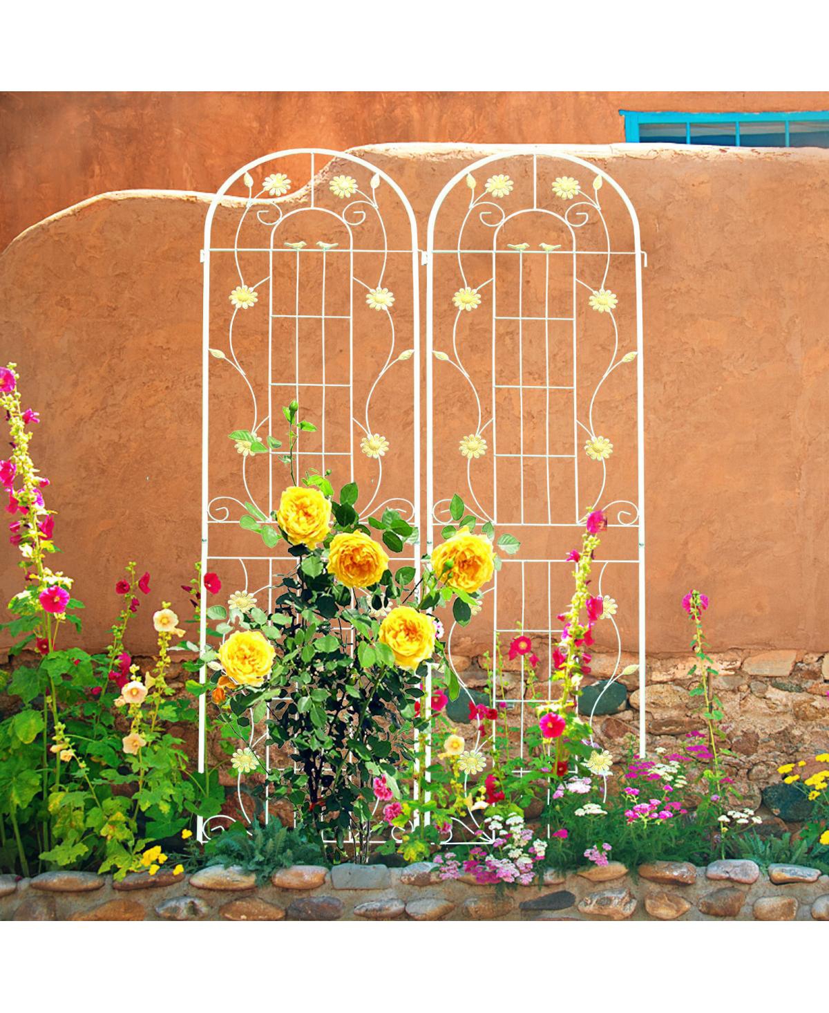 Click here for Streamdale Metal Garden Trellis 86.7 x 19.7 for Cl... prices