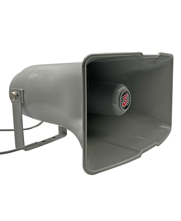 5 Core PA Horn Speaker • Outdoor Loudspeaker • 35 Watt RMS • Loud Sound ...