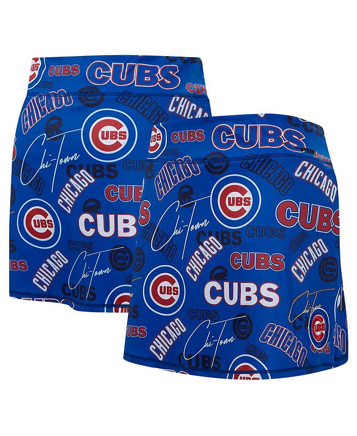 Pro Standard Women's Royal Chicago Cubs Toss Logo Lux Skort - Macy's
