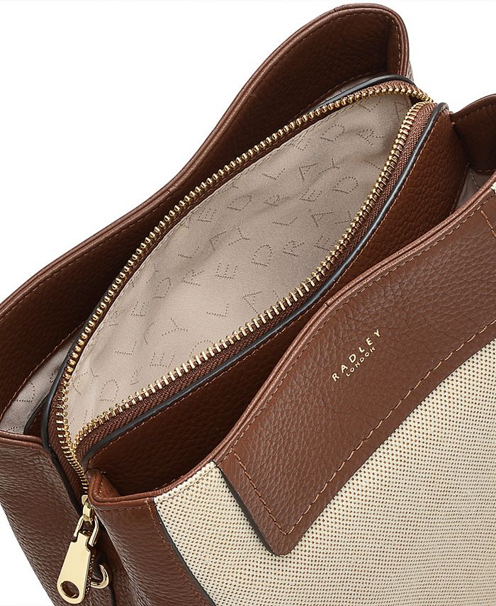 Radley London Dukes Place - Canvas Medium Compartment Crossbody Handbag ...