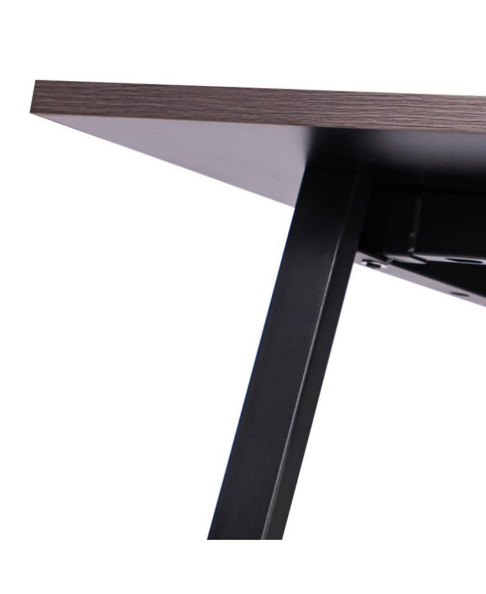 EMMA+OLIVER Remy 72X36 Dining Or Gaming Table With Double Sided ...