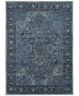 CLOSEOUT! Kenneth Mink Spectrum Mod Heriz Area Rug Collection - Macy's