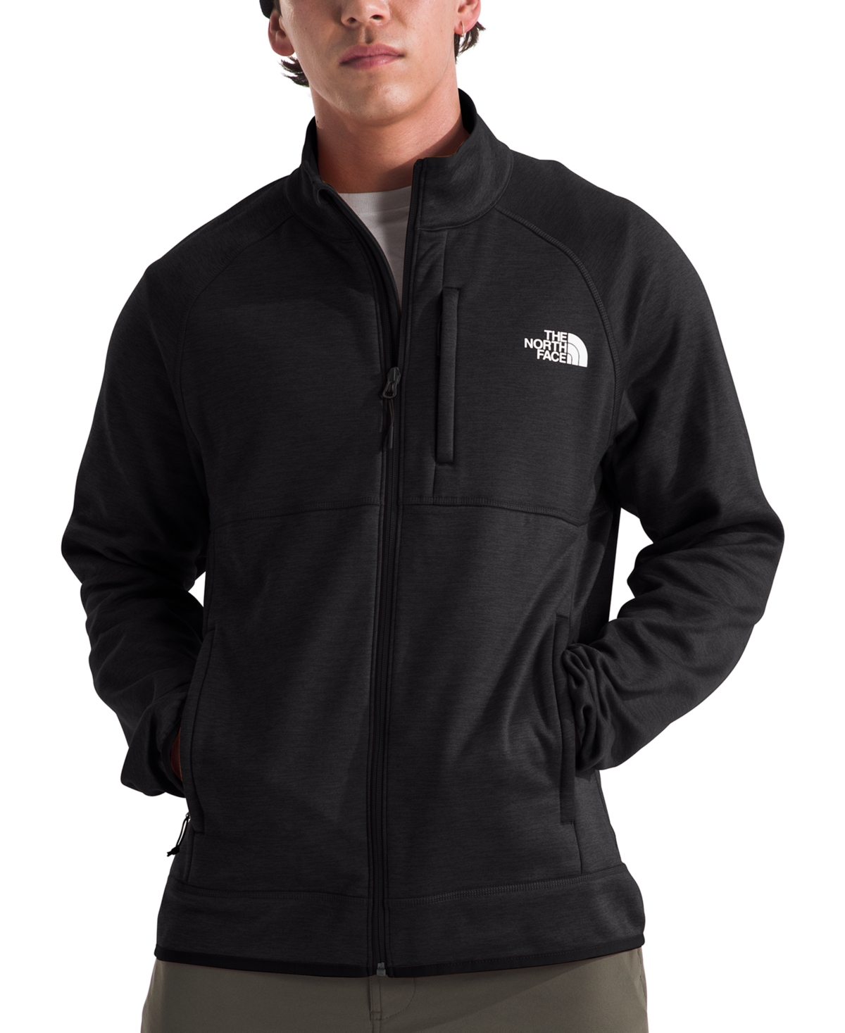 The North Face Mens Canyonlands Full Zip Fleece Jacket - Tnf Black-npf