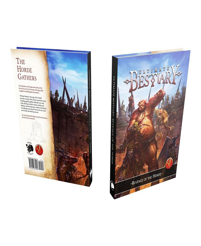 Nord Games Ultimate Bestiary Revenge of the Horde RPG Supplement Book ...