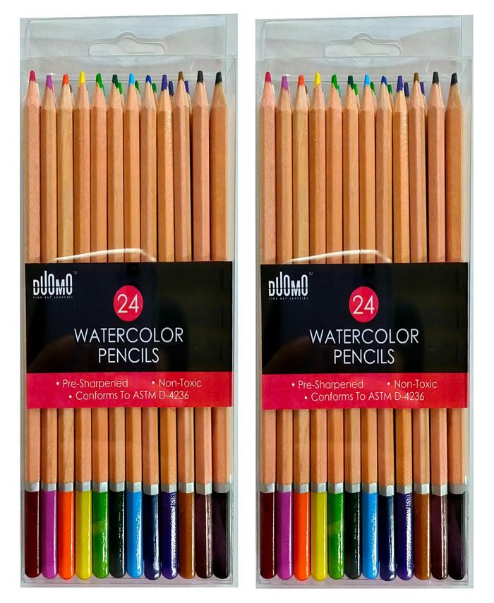 Montrose Colors Duomo 48 Piece Premium Watercolor Pencils - Macy's