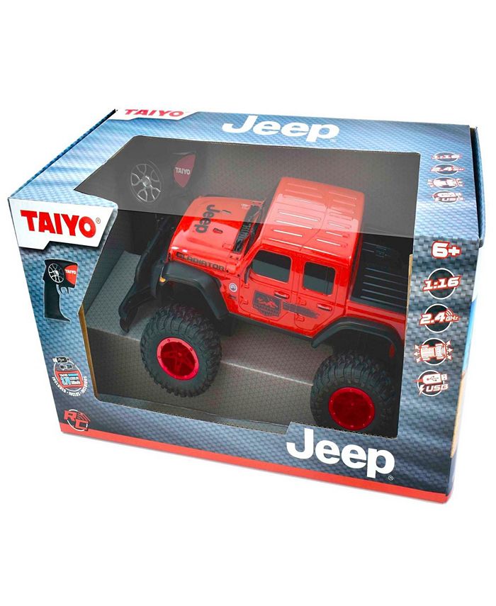 Toy Shock Jeep Red Gladiator RC Car - Macy's