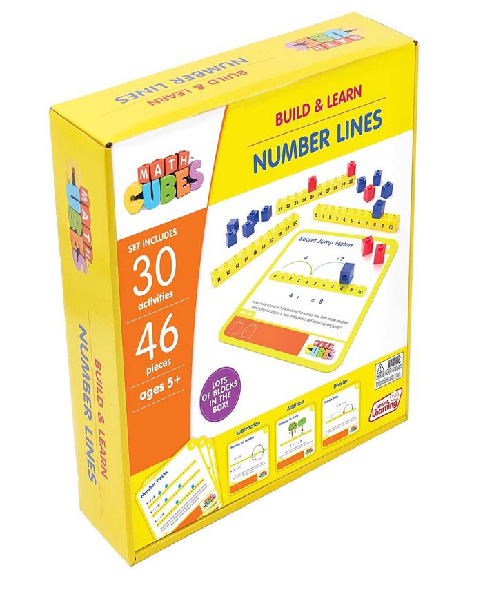 Junior Learning Mathcubes - Number Lines Activity Set - Macy's