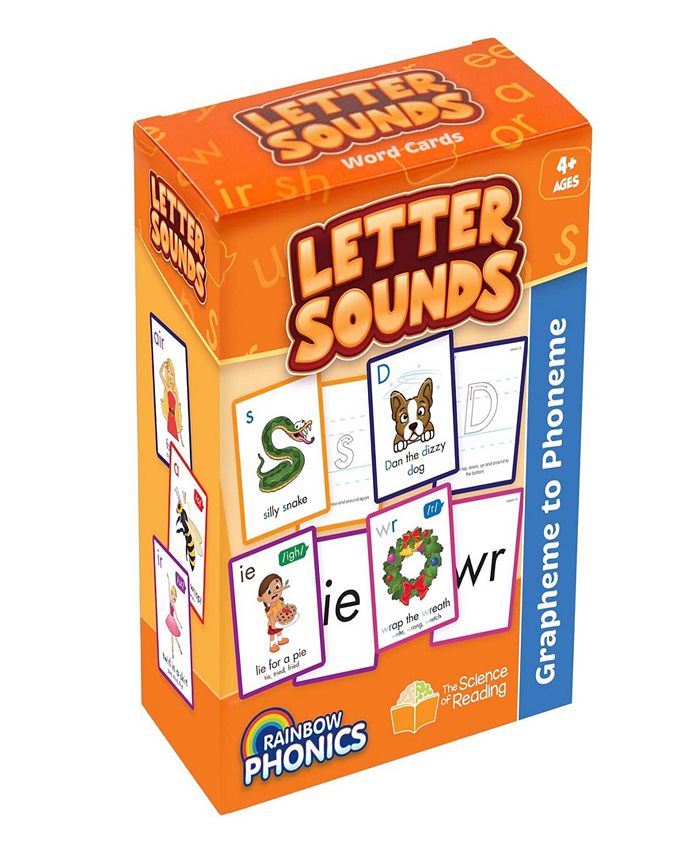 Junior Learning Rainbow Phonics - Letter Sounds Word Cards - Macy's
