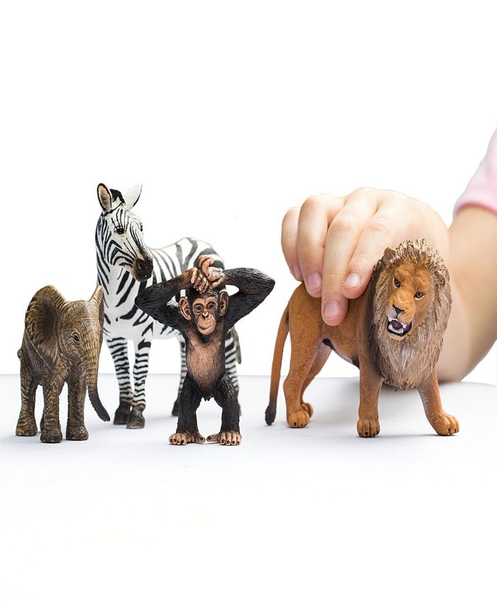 Schleich Wild Life Starter Set Animal Figurine Set - Macy's