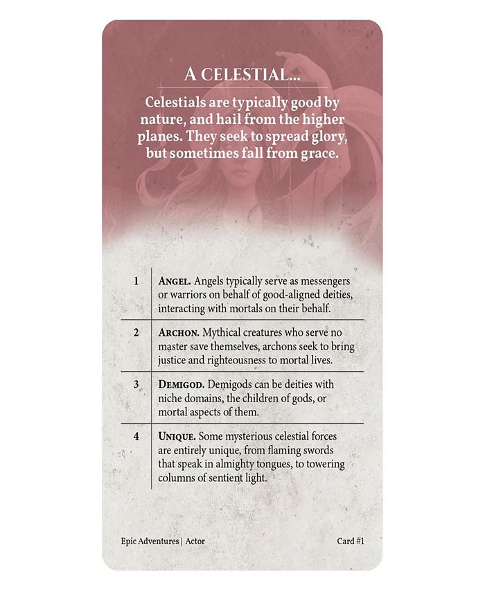 Nord Games The Oracle Story Generator Boxed Set Storytelling Cards - Macy's