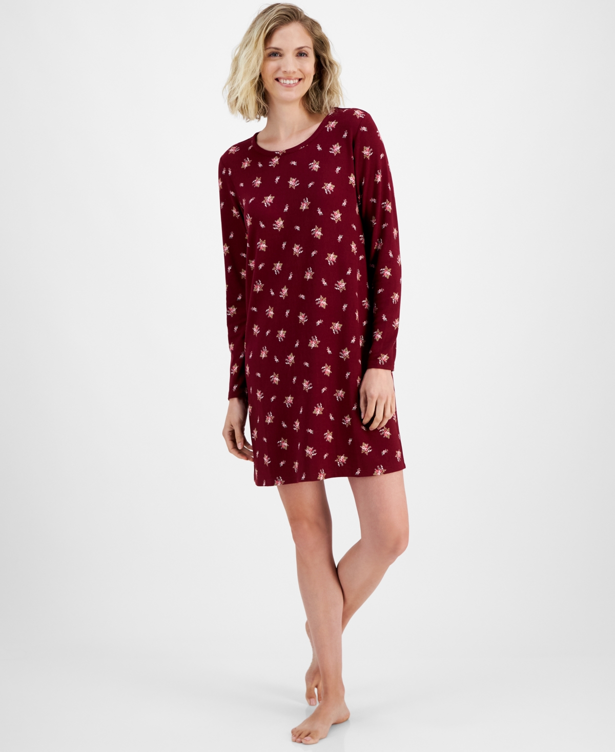 Click here for Charter Club Womens Soft Knit Printed Sleepshirt... prices