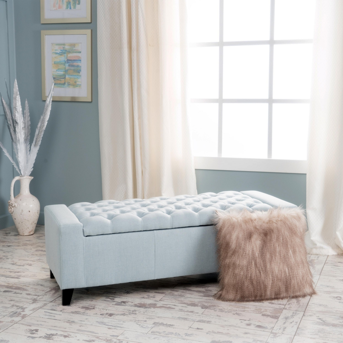 Click here for Streamdale Tufted Storage Ottoman Style  Comfort... prices