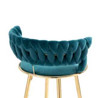 Simplie Fun Bar Stools With Back And Footrest Counter Height Bar Chairs ...