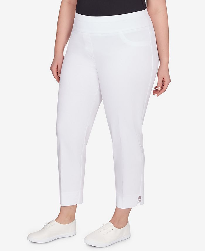 Ruby Rd. Plus Size Ankle Tech Pant - Macy's