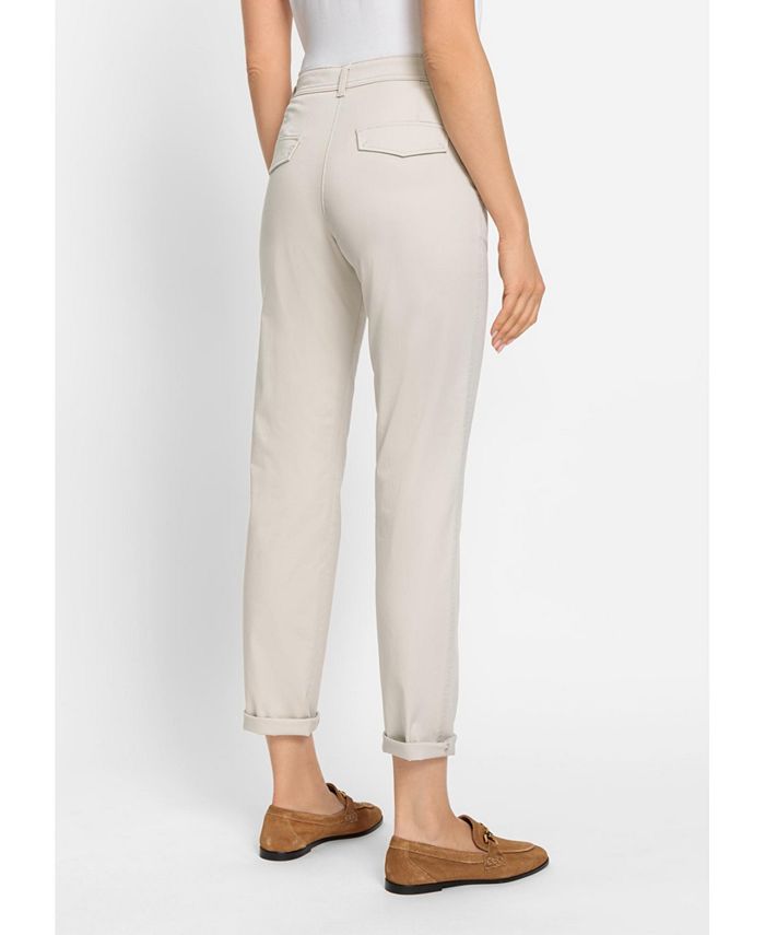 Olsen Women's Lisa Fit Straight Leg Cropped Pant - Macy's