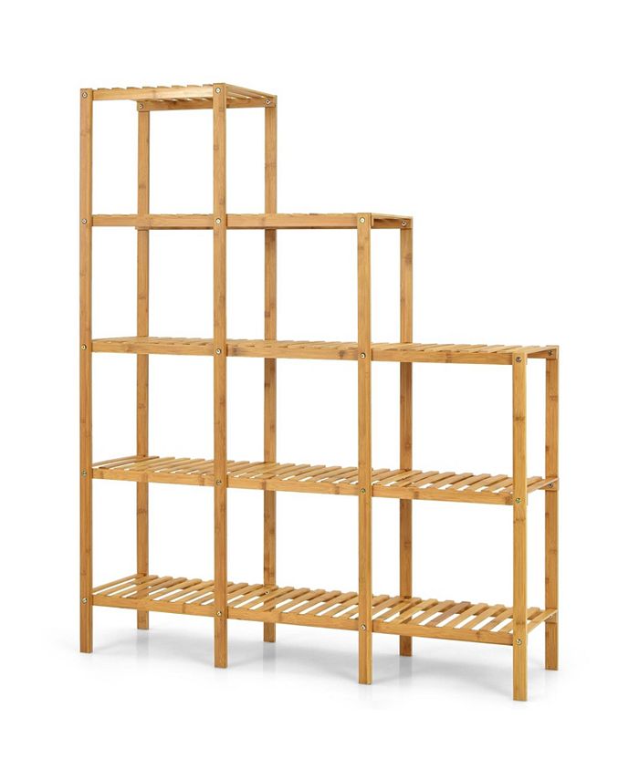 Slickblue Multifunctional Wicker Shelf Display Organizer - Macy's