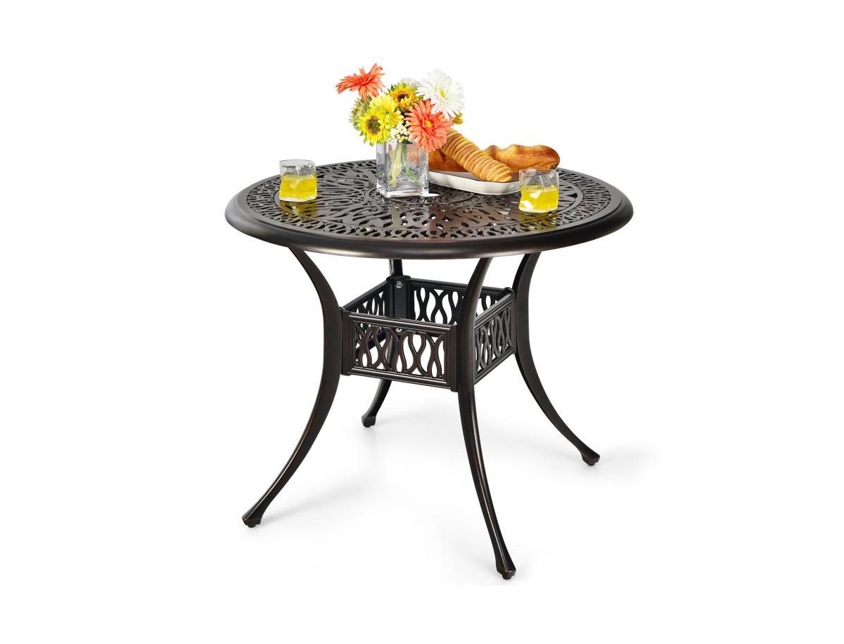 Click here for Slickblue 36 Inch Patio Round Dining Bistro Table... prices