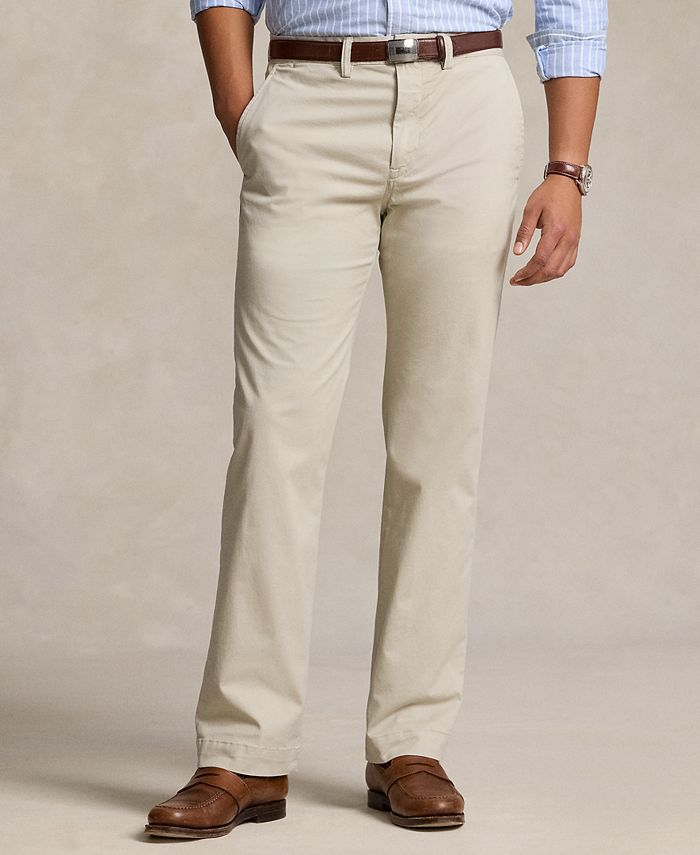 Polo Ralph Lauren Men's Stretch Classic-Fit Chino Pants - Macy's