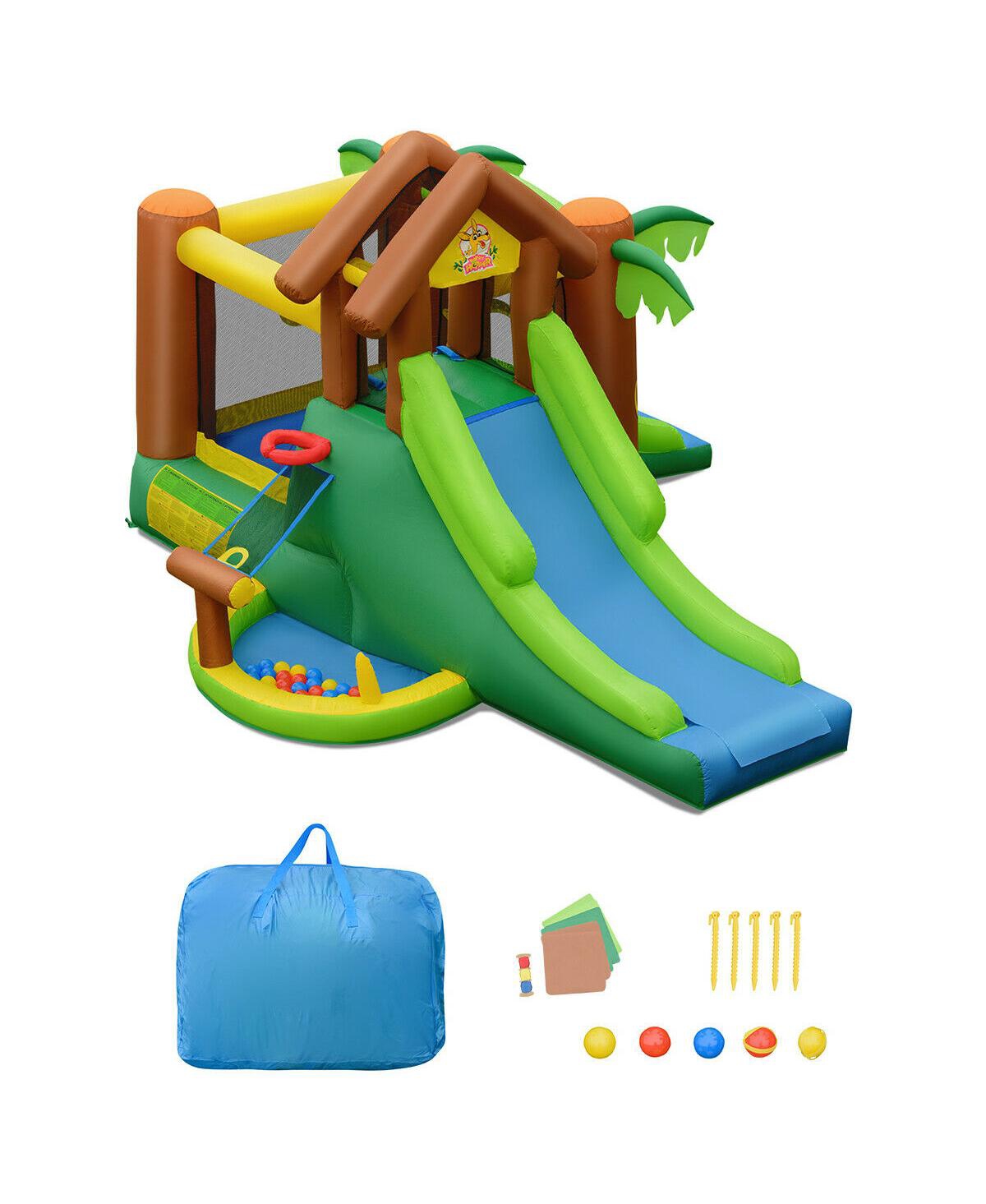 Click here for Inolait Kids Inflatable Jungle Bounce House Castle... prices