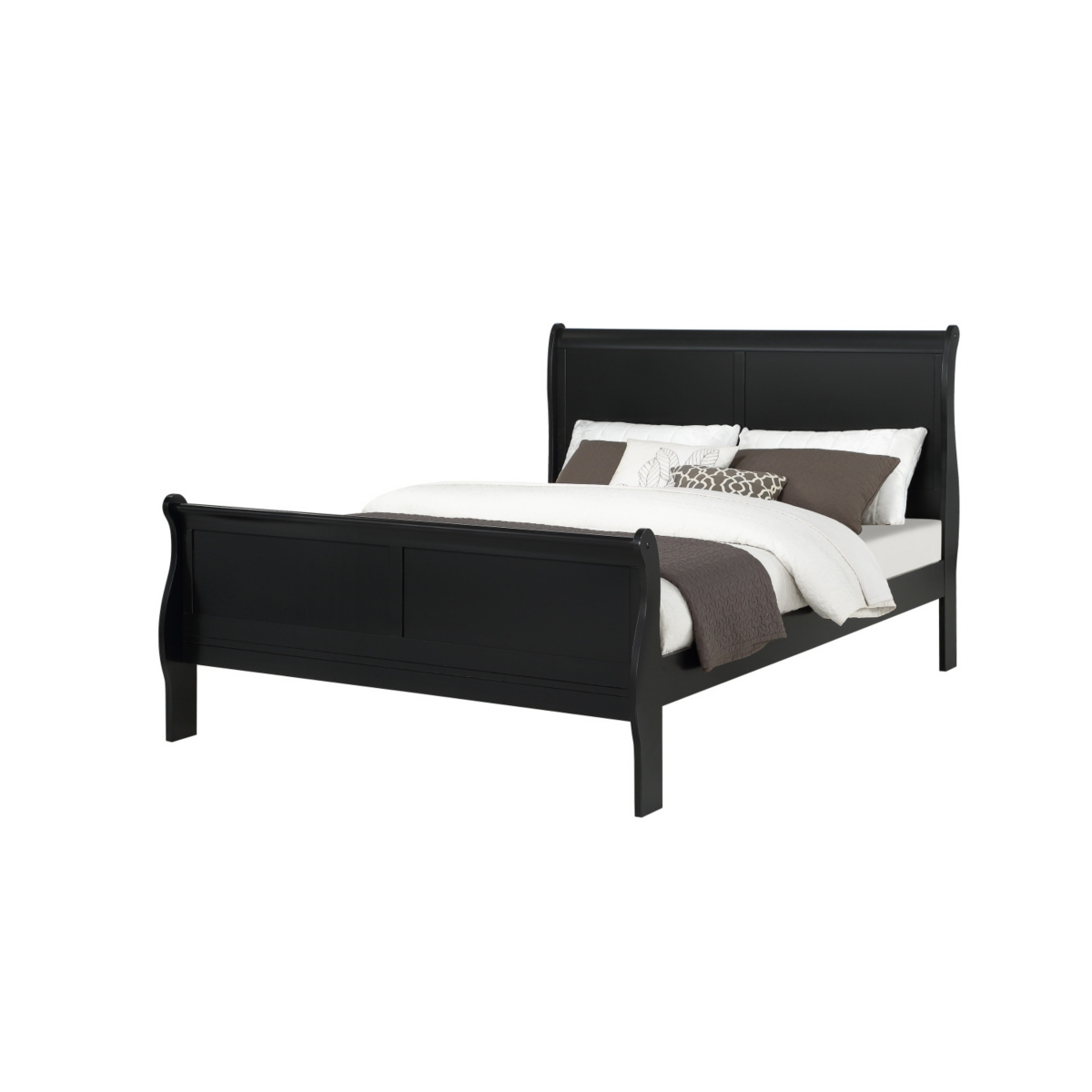 Click here for Streamdale Louis Phillipe Queen Panel Sleigh Bed -... prices