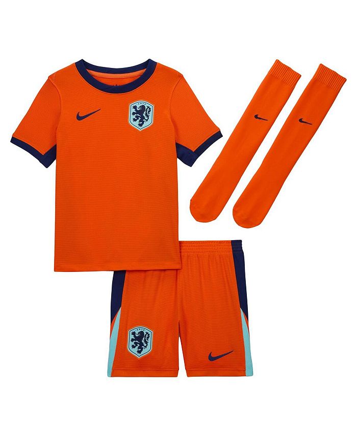 Nike Preschool Orange Netherlands National Team 2024 Home Replica ...