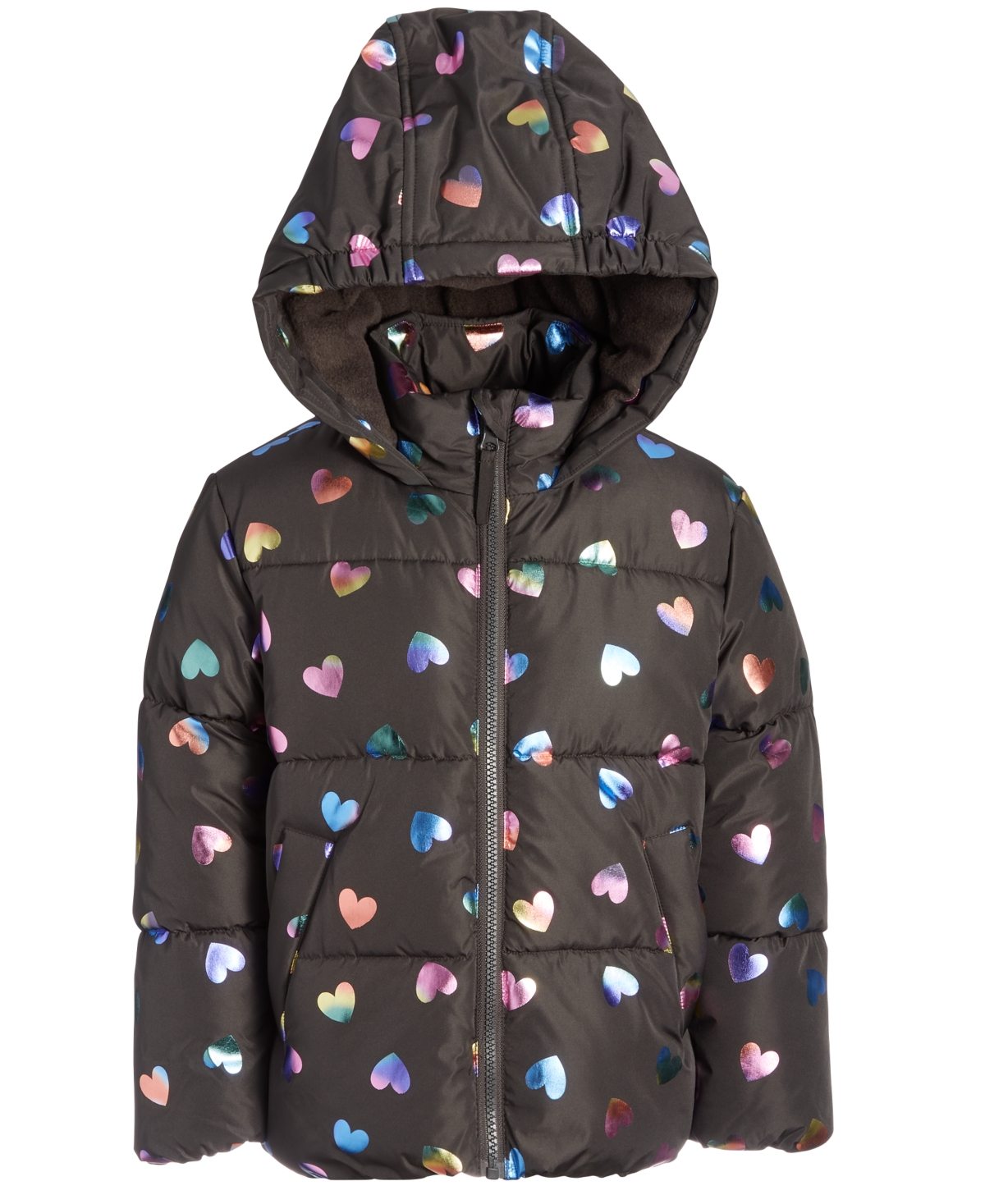 Click here for S Rothschild & Co Big Girls Quilted Metallic Heart... prices
