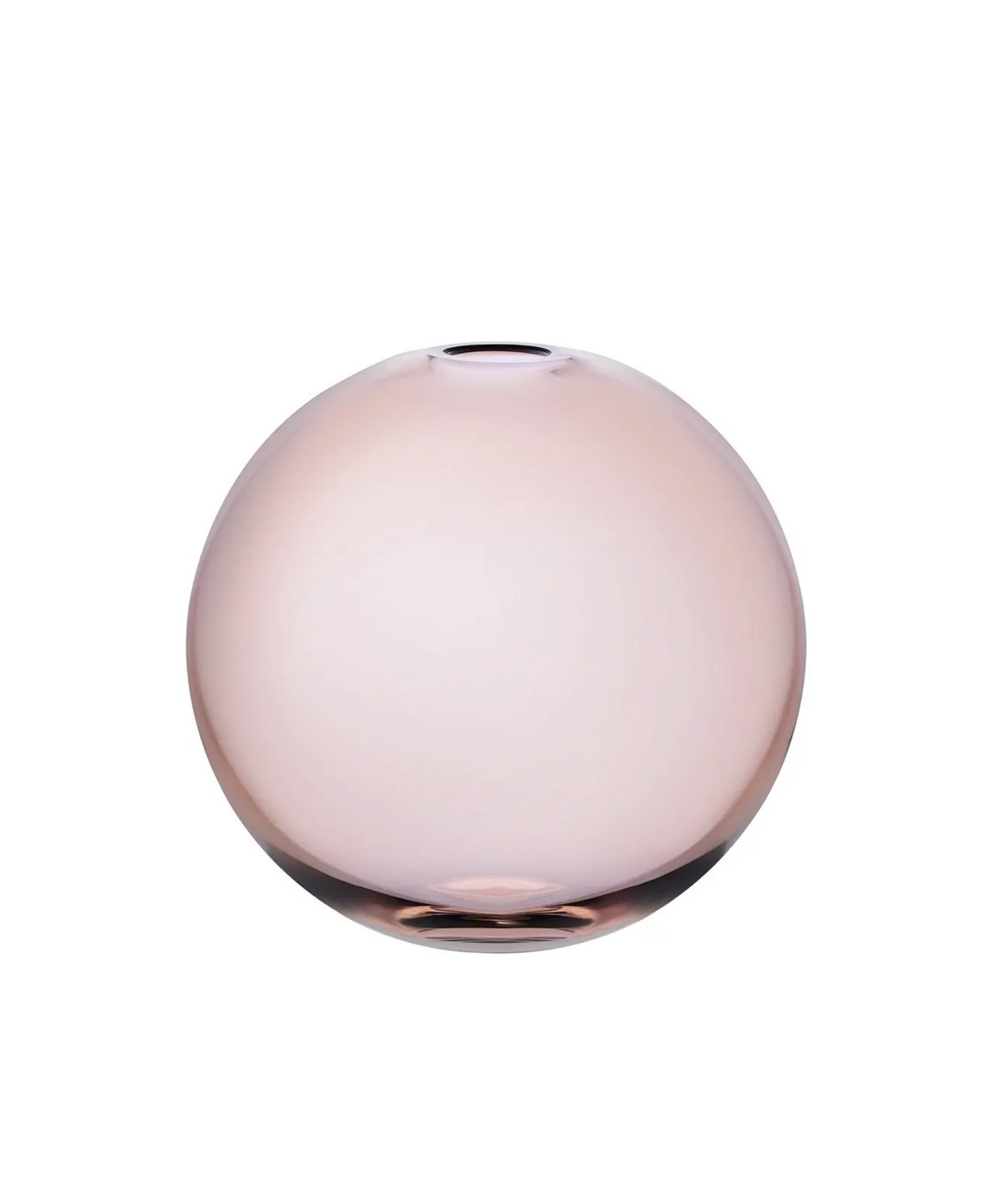 Nude Glass Medium Mars Vase - Apricot