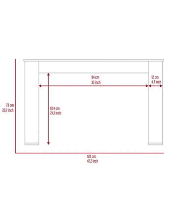 FM FURNITURE Aurora Writing Computer Desk - Macy's
