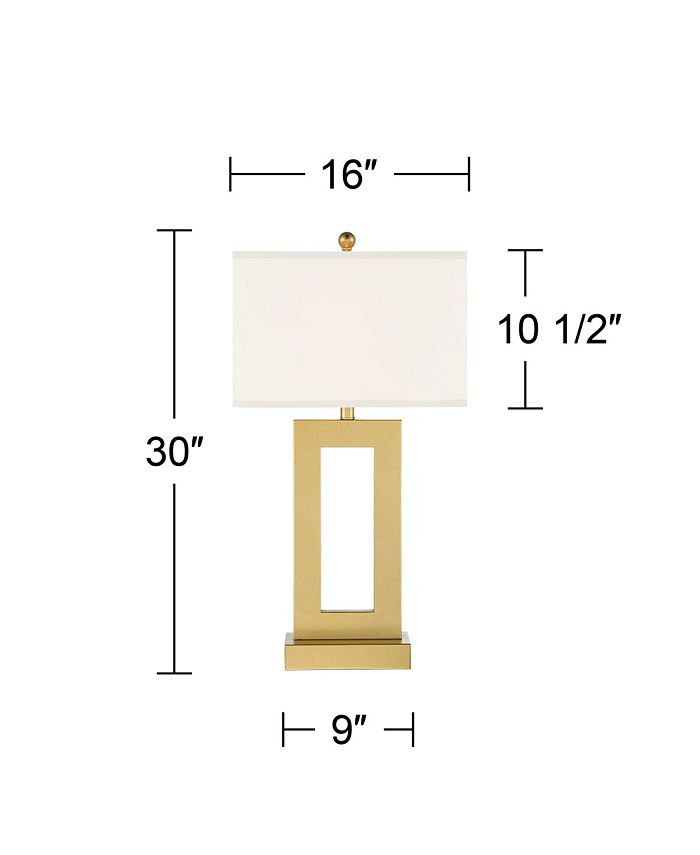 360 Lighting Marshall Modern Glam Luxury Table Lamp 30