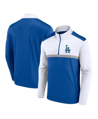 Fanatics Men's Royal Los Angeles Dodgers Unstoppable Quarter-Zip Top ...