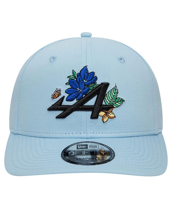 New Era Men's Light Blue Alpine Floral 9FIFTY Snapback Hat - Macy's